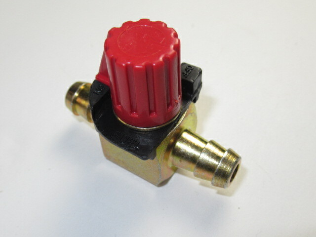 Inline petcock 5/16" fuel valve for motorcycle fuel line shut off | eBay