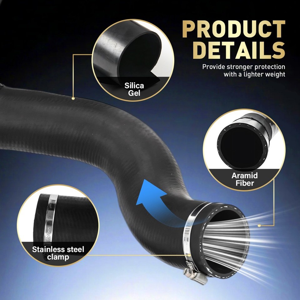 INTERCOOLER TURBO HOSE PIPE FOR VOLVO XC60 S60 S80 V60 V70 XC60 XC70 2. ...