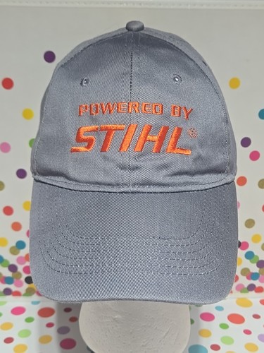 Powered By Stihl Snapback Hat Stihl Outfitters Apparel Adjustable Gray ...
