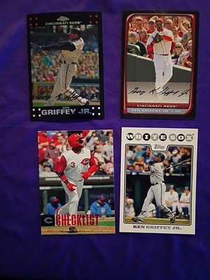 Ken Griffey Jr Lot, 4 Cards Topps And Upperdeck | eBay UK