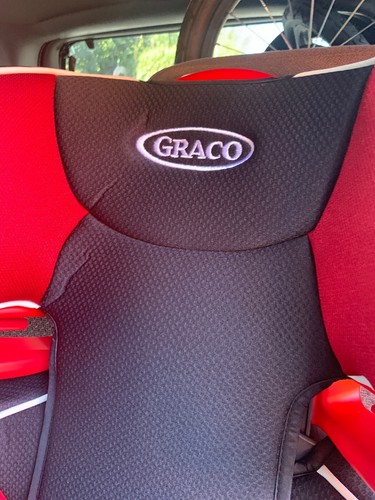 Graco 1852665 Affix Youth Booster Seat w Latch System Red Atomic ...