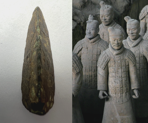 GENUINE Ancient Chinese Bronze Arrowhead - Warring States 475BC-221BC ...