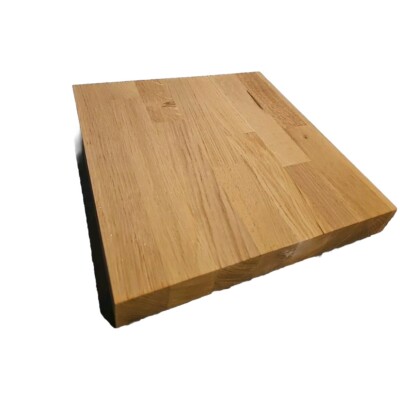 Extra Large Butchers Block 40mm Thick, 30cm x 30cm Solid Oak Chopping ...