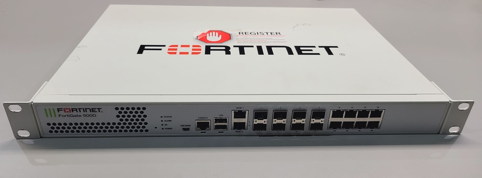 Fortinet Fortigate 500D 8x 1Gb RJ45+8x 1GbE SFP Firewall Appliance FG ...