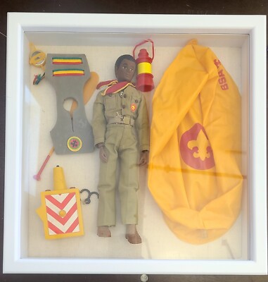 1974 Kenner African American BOB SCOUT Action Figure with Accessories ...