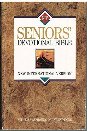 Seniors' Devotional Bible: New International Version - Paperback - GOOD ...