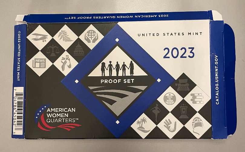 CONGRESS ORDER!!! 2023 American Women Quarters Proof Set REJECTED ...