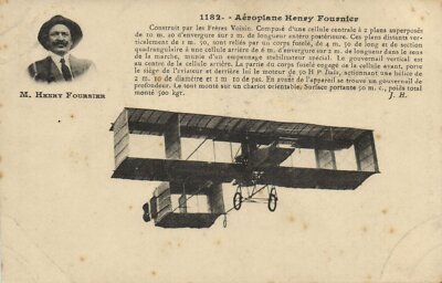 PC AVIATION PILOT AVIATOR HENRY FOURNIER (a48854) | eBay
