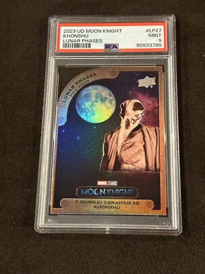 PSA 9 2023 UPPER DECK MOON KNIGHT LUNAR PHASES KHONSHU #LP27 Marvel | eBay