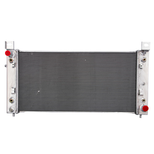 4 Row Radiator For 99-14 Chevy Silverado GMC 1500 2500 Tahoe Yukon 4.8 ...