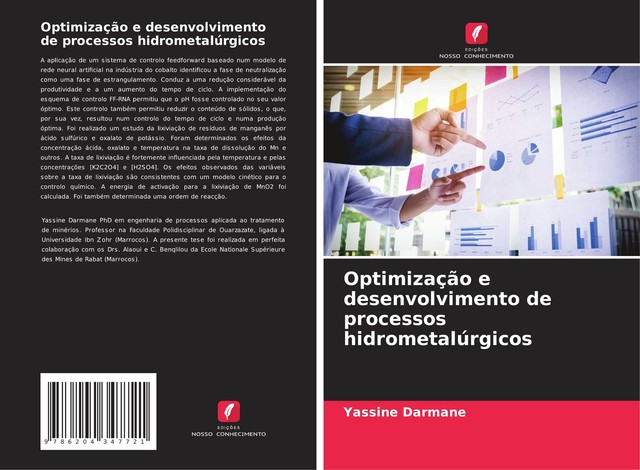 Optimização E Desenvolvimento de Processos Hidrometalúrgicos von ...