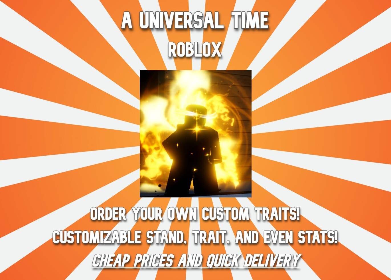 AUT | CUSTOM TRAITS | A UNIVERSAL TIME | ROBLOX | CHEAP AND FAST | | eBay