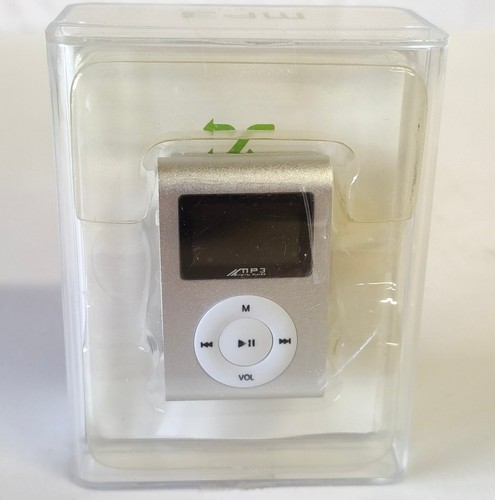 New Old Stock! MP3 Player & USB Flash Disk 1GB Silver Clip-On ...