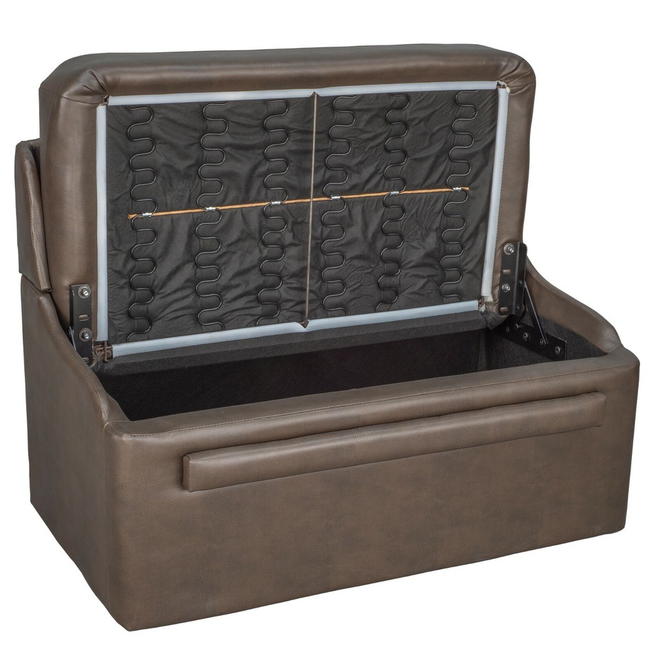 36" RV Dinette Booth Seating Dining Seats with Storage Convert To Bed ...