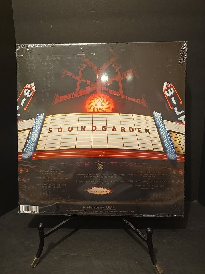 Soundgarden Live From The Artists Den 2019 4 LP Box Set First Release ...