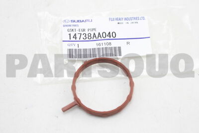 14738AA040 Genuine Subaru # SPD # GSKT-EGR PIPE 14738-AA040 | eBay