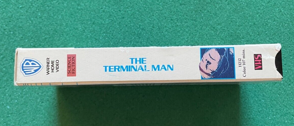 The Terminal Man (1974) VHS Movie George Segal Joan Hackett Michael ...