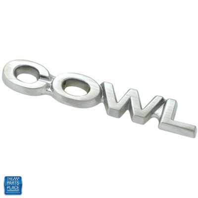 1970-1972 Chevelle El Camino Hood Emblem " Cowl " Each New | eBay