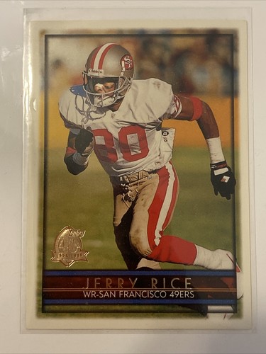 JERRY RICE 1996 TOPPS 40TH INSERT CARD #270 HOF 49ERS | eBay