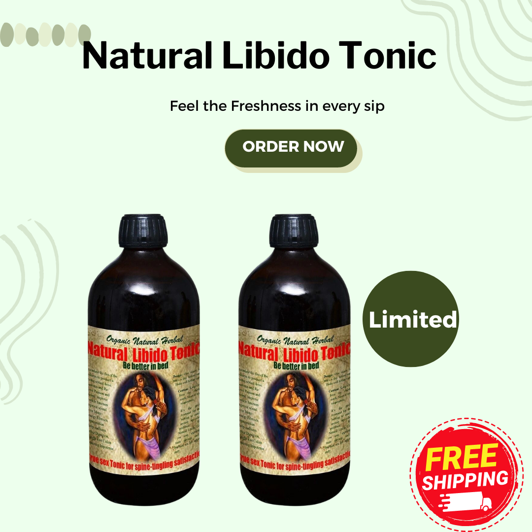 Natural Libido Tonic - 16oz Herbal Blend for Enhanced Vitality and ...