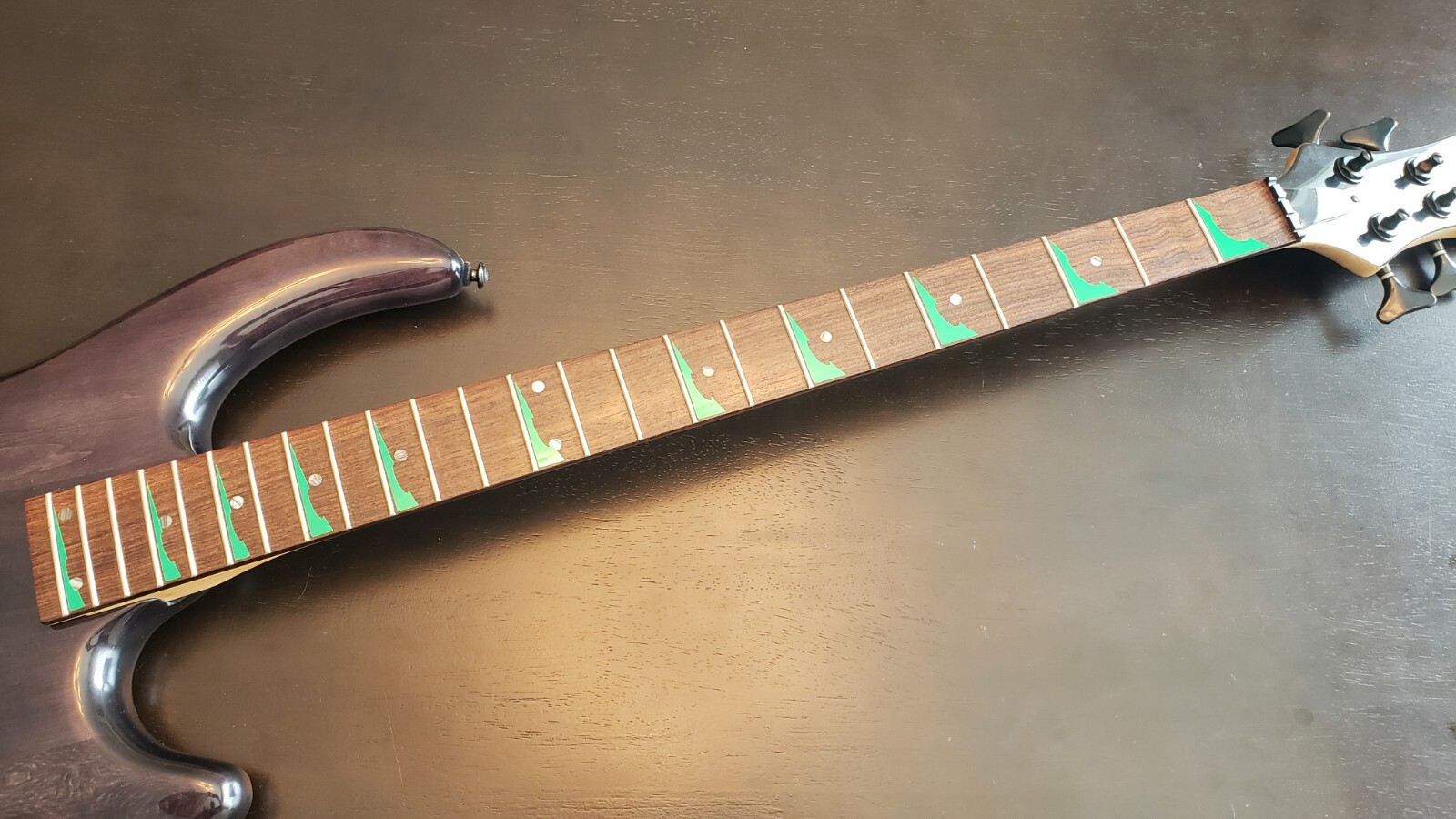 Shark Fins #2 Bass Guitar Fretboard Markers Vinyl Decals Inlays 30 ...