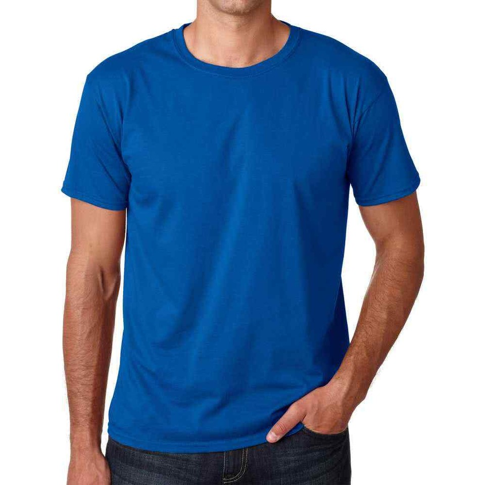 (12 PACK) FACTORY DEFECTS GILDAN Plain T Shirts Mix Colors WORK T ...