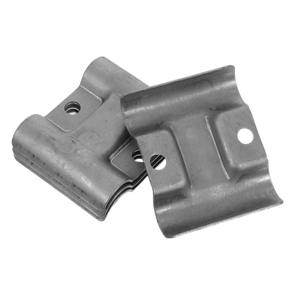 4pcs Double Hole Conduit Clamps - Saddle Clamp For Shelving Racks ...