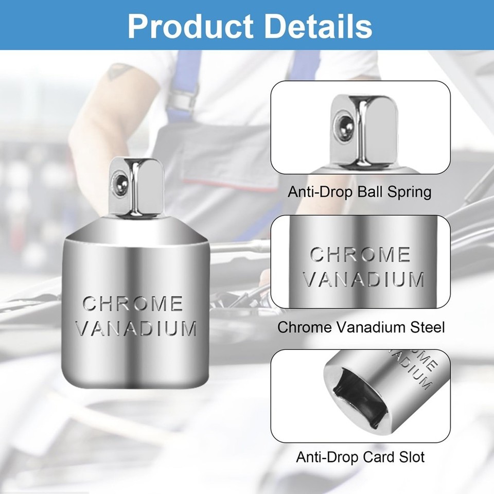 Socket Adapter, 6-Piece Adapter Set, Socket Adapter Set, Adapter Set ...