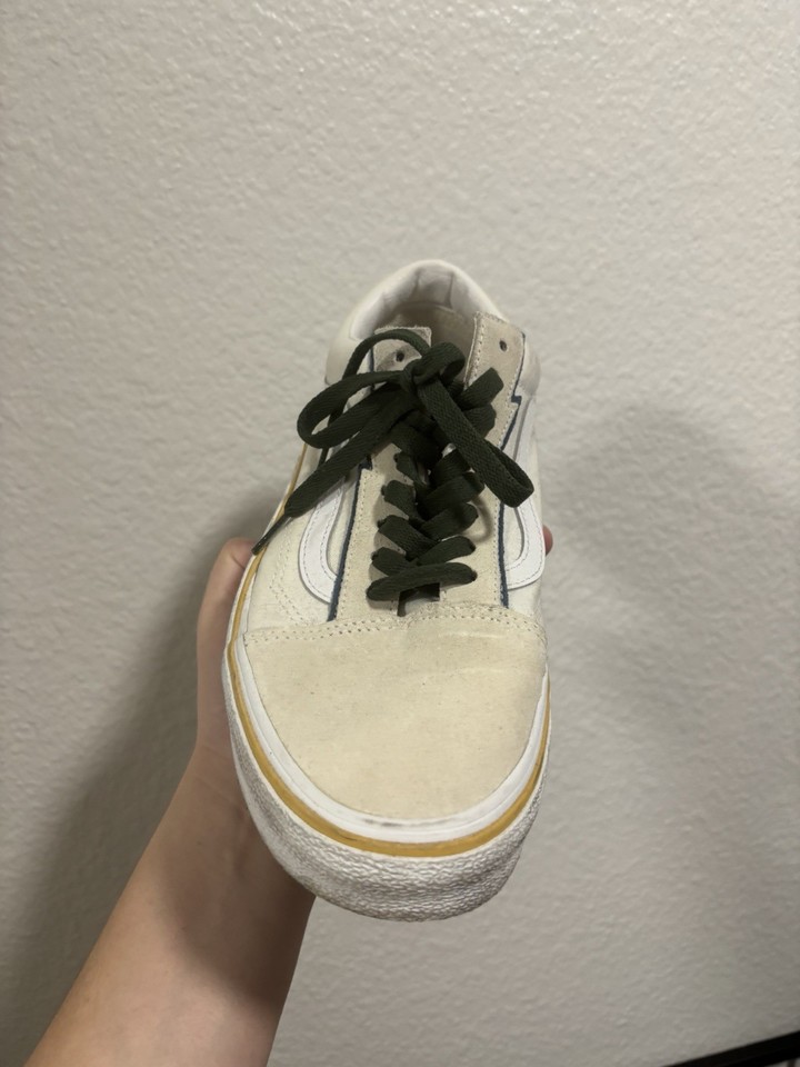 Vans Old Skool Bolt Low White | eBay