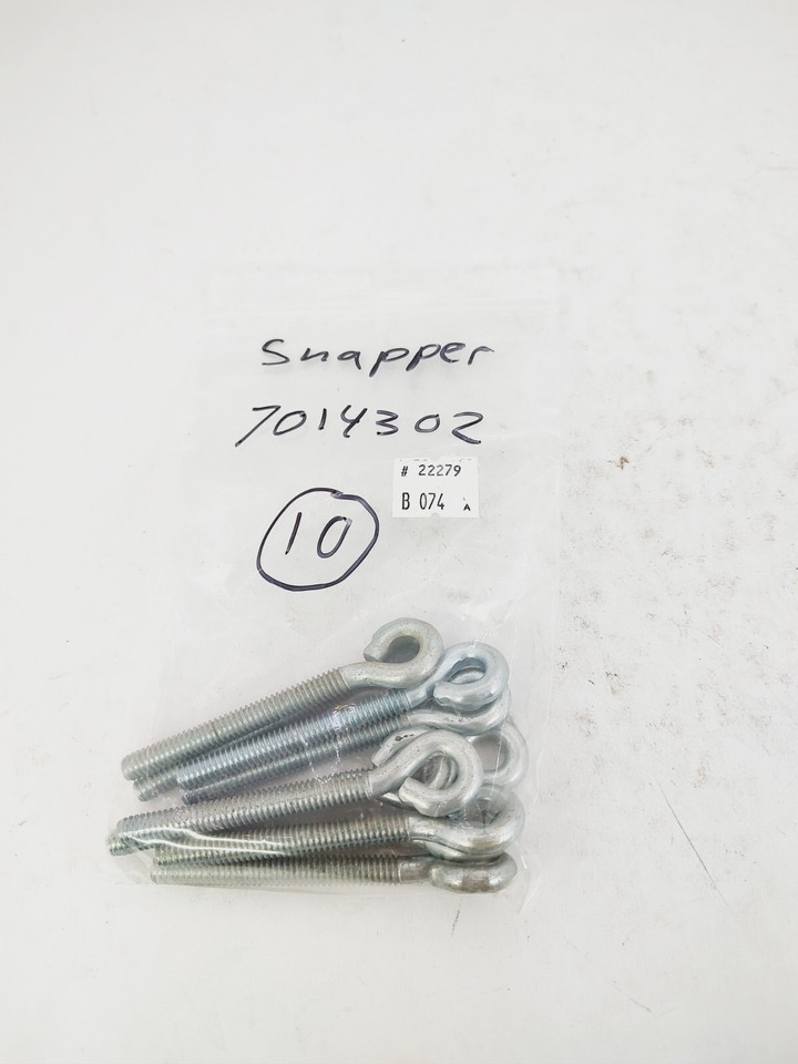 Snapper OEM 7014302 Eye Bolt NOS (10pcs) | eBay