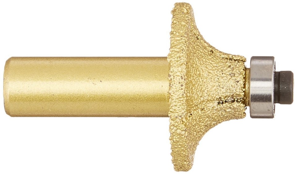 3/16" 3/8" 1/2" 3/4" Diamond Router Bit 8 Piece marble granite glass ...