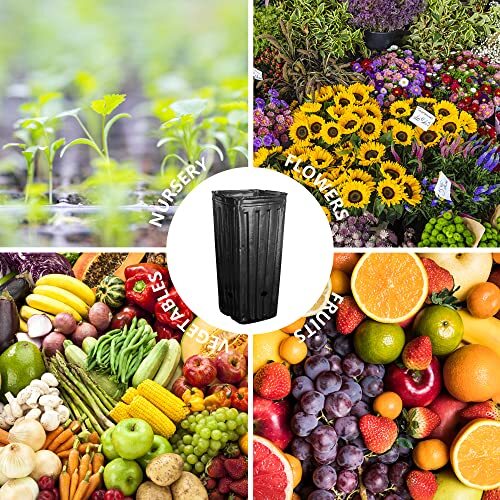 40 Tall Tree Pots Seedling Nursery Pots Deep Planter 7.8" w/ Drainage ...