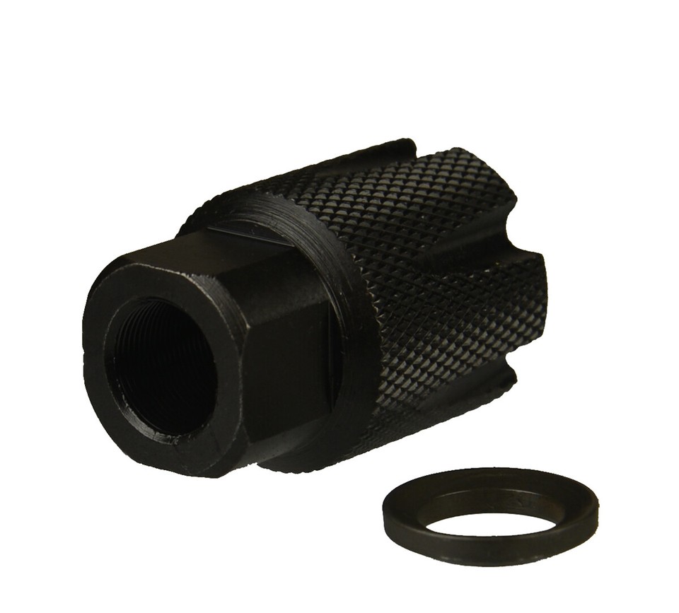 Steel Compact Low Concussion 1/2x28 Muzzle Brake Compensator 22 223 556 ...