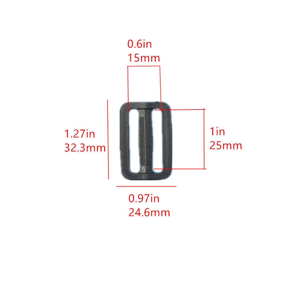 3Set Replacement Helmet Quick Release Clip Chin Strap Pull Buckle ...