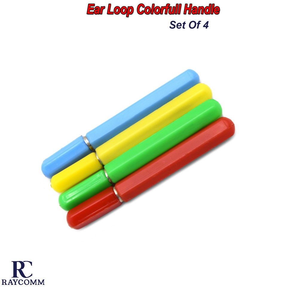 Medical Ear Pick Loop Set Of 4 ENT Ear Wax Removal Dermatology ...