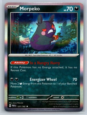Paradox Rift #121/182 Morpeko Holo Rare | eBay