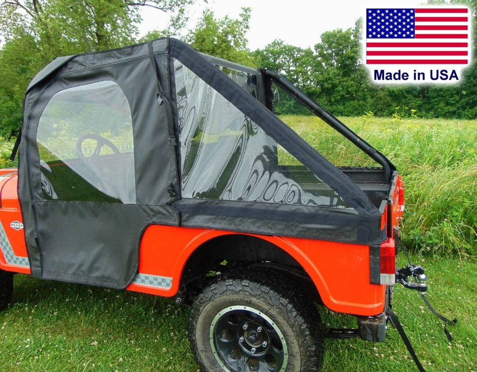 Mahindra Roxor ENCLOSURE - VENTED Hard Windshield, Roof, Doors, Rear ...