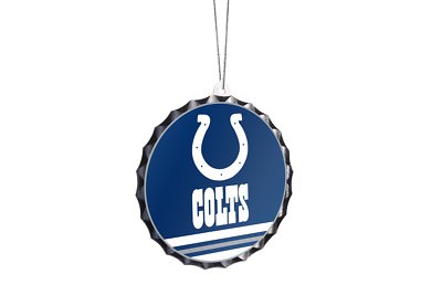 Indianapolis Colts Metal Bottle Cap Christmas Tree Holiday Ornament ...