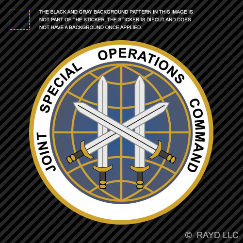 Joint Special Operations Command JSOC Seal Sticker Die Cut Vinyl ...