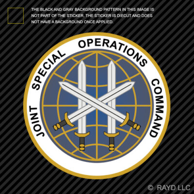 Joint Special Operations Command JSOC Seal Sticker Die Cut Vinyl ...