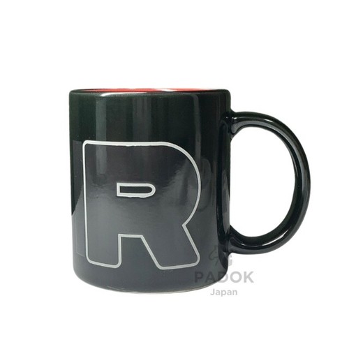 Team Rocket Heat Mug Mewtwo R Logo Color Change Japan Pokemon Center ...