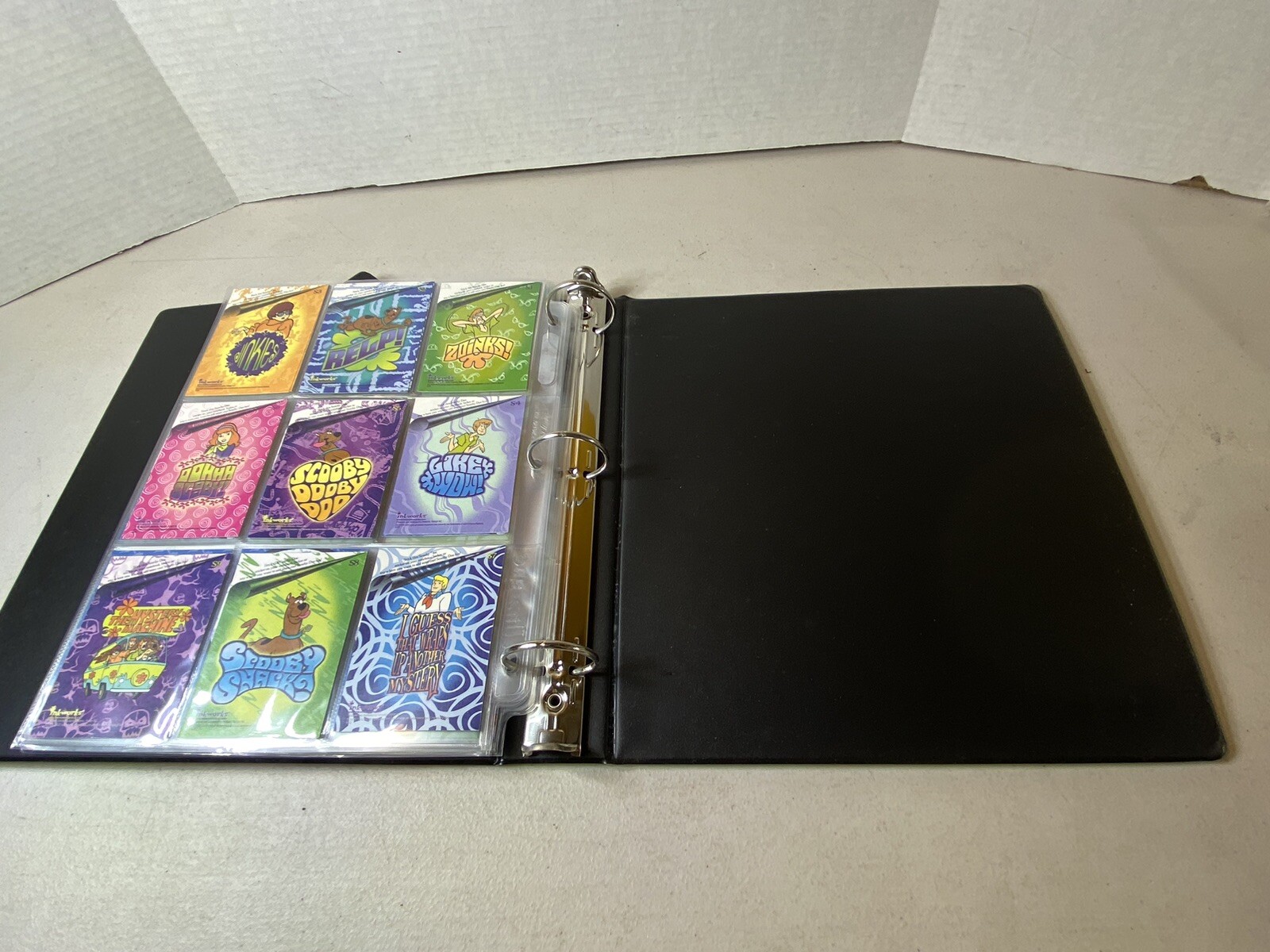 rare Scooby-Doo trading cards binder collection Inkworks album 13B99 | eBay