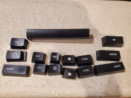 Logitech G613 Keyboard Key Replacement - Key Command Section 15 Pieces ...