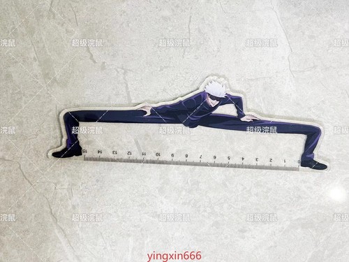 Anime Jujutsu Kaisen Satoru Gojo Long Legs Ruler Student Stationery ...