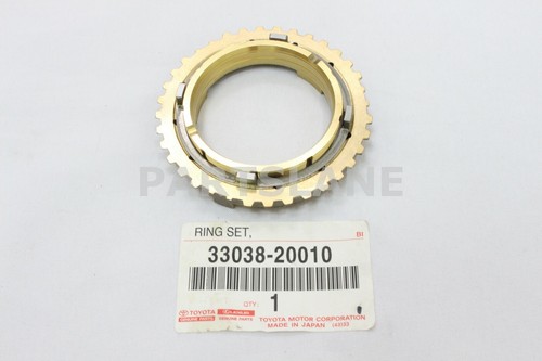 Toyota Celica MR2 Corolla Yaris xA xB OEM Synchronizer Ring Set 33038 ...