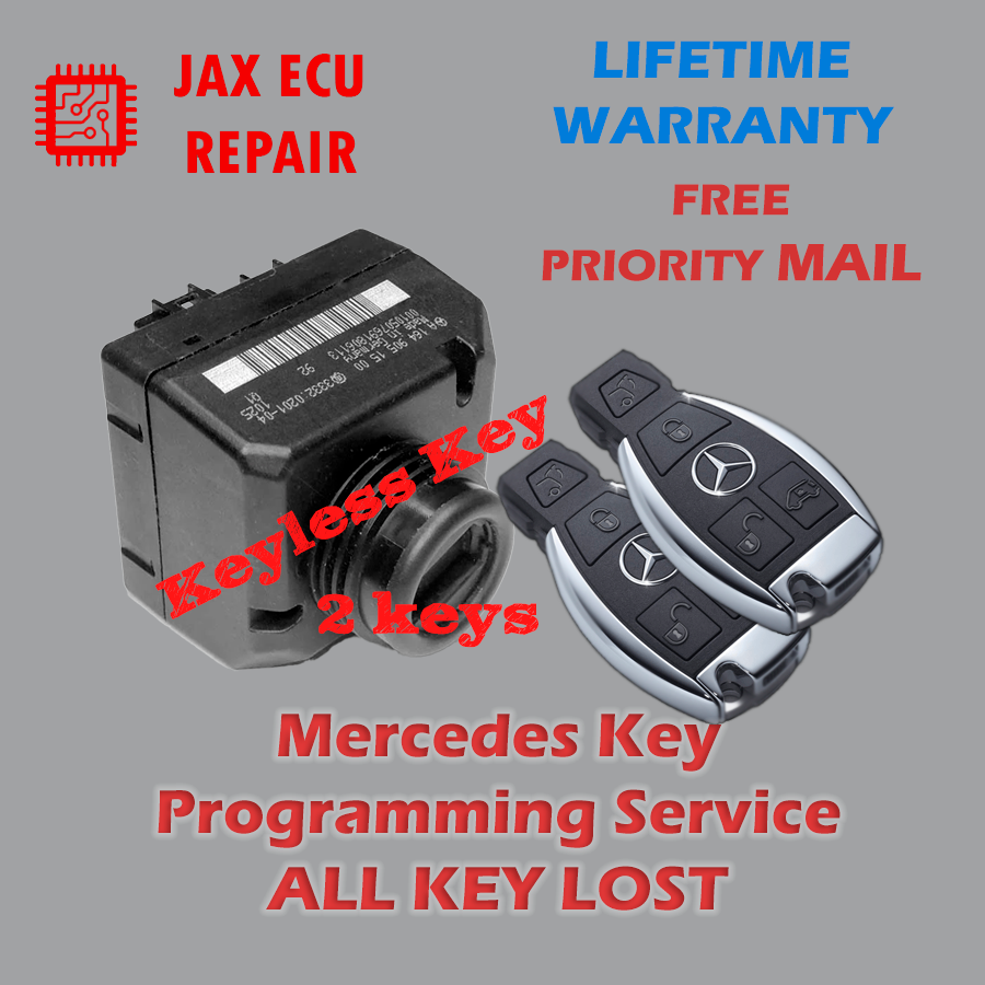 Mercedes Key Programming Service All Key Lost Keyless Key Proximity Key ...