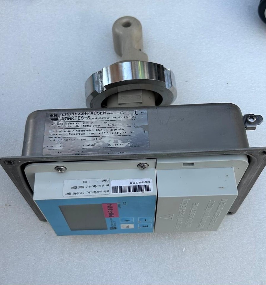 ENDRESS HAUSER CLD132-PVA138AA1 SMARTEC-S CONDUCTIVITY TRANSMITTER | eBay