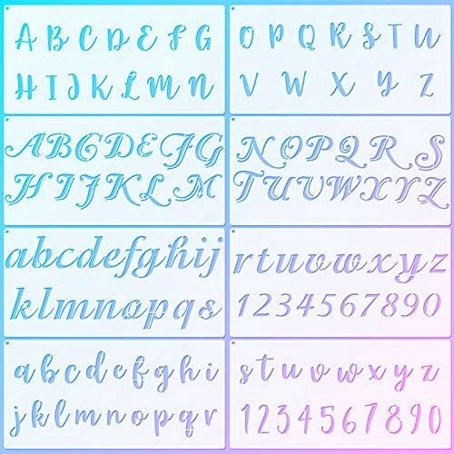 Printable Cursive Letter Stencils N