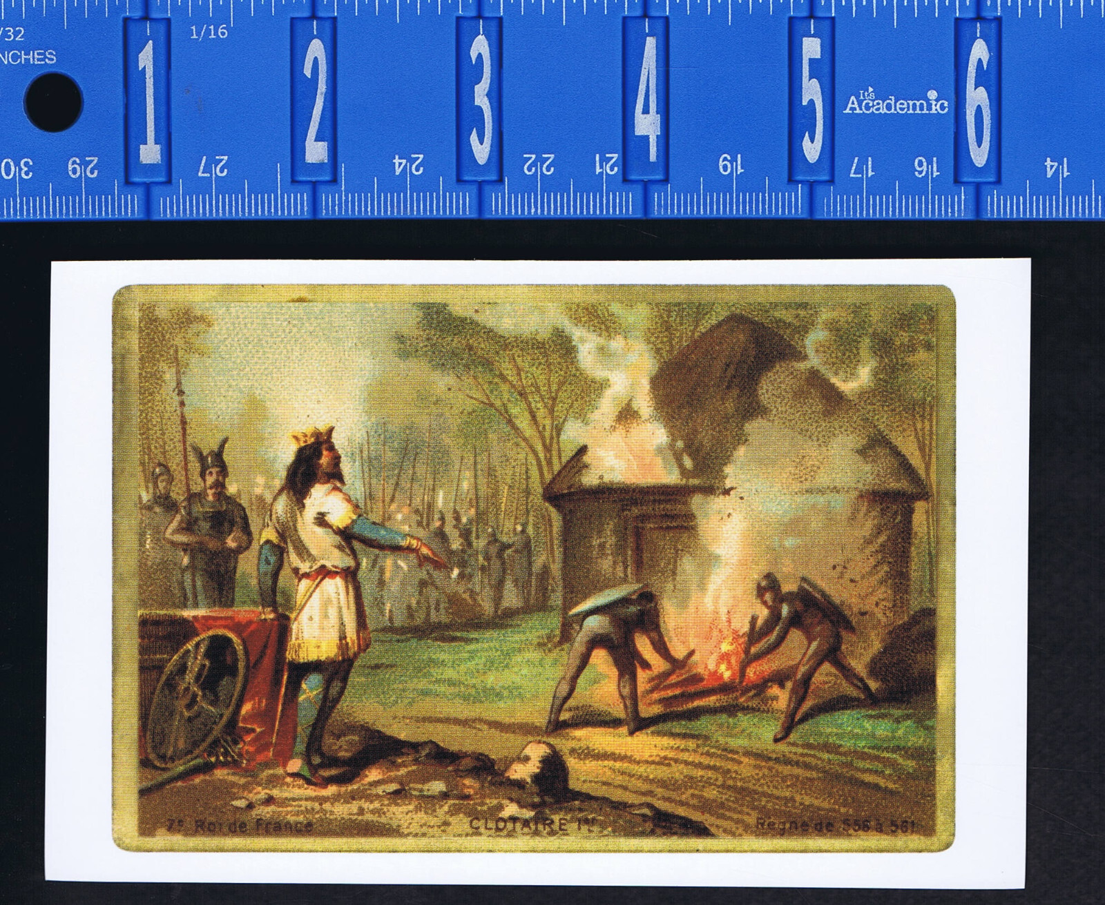 Chlothar I (or Clotaire I), "The Old", King of Franks, Merovingian ...