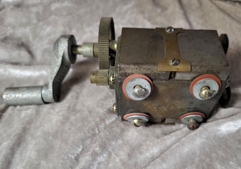WW11 Antique Mini Magneto For Field Crank Phones Works Good Condition ...